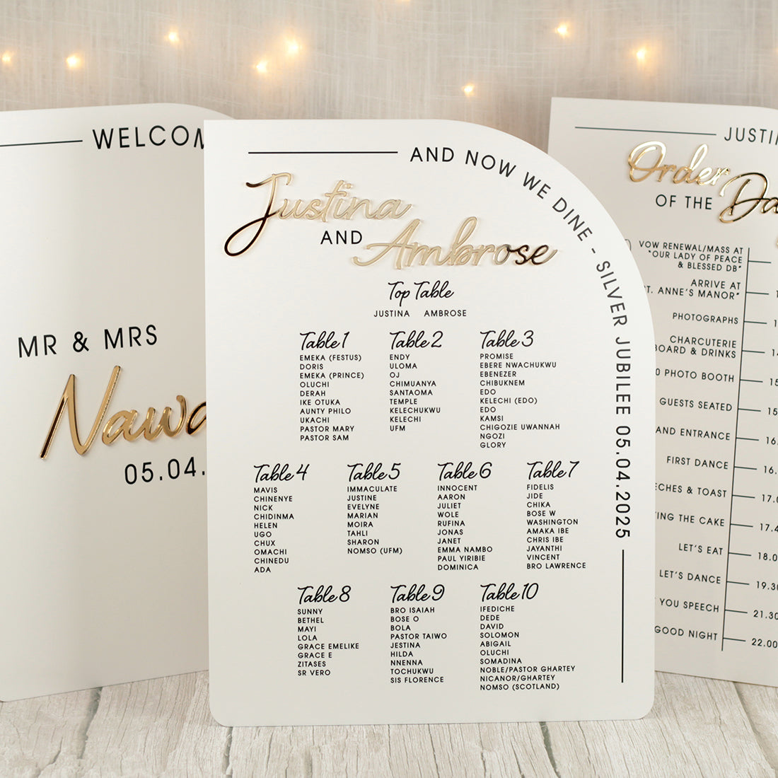 Signage Bundles – Weddings by Lumi